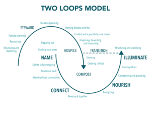 The two loops model of change, Part 1 – Chris Corrigan